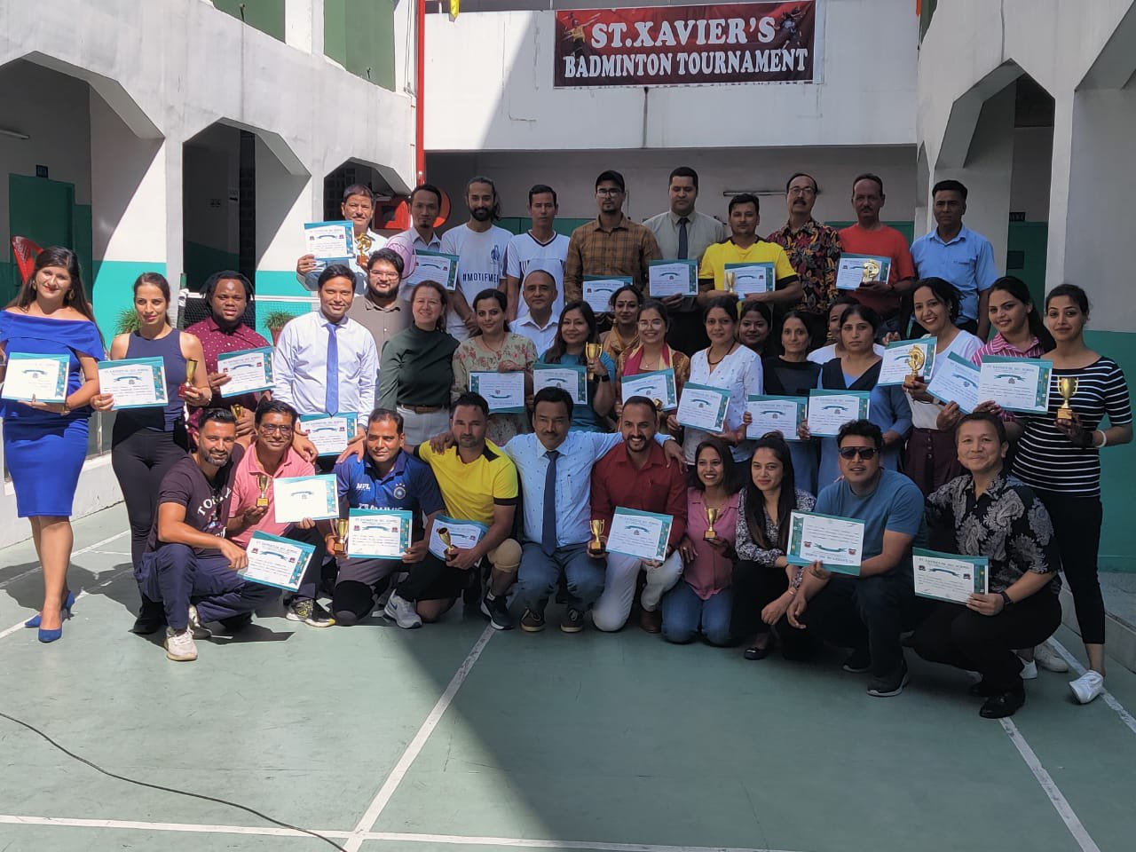 Sports of St. Xavier's School Chandigarh Branch