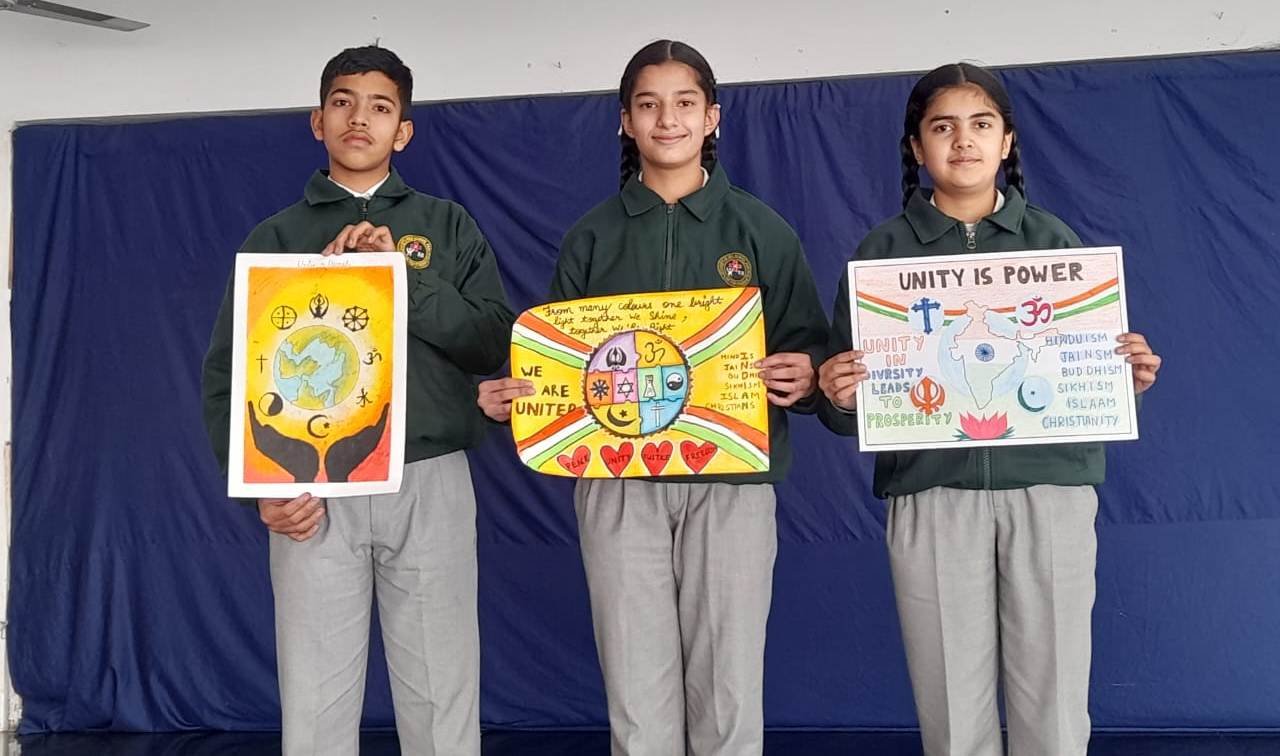 INTER HOUSE POSTER MAKING AND SLOGAN WRITING-REPUBLIC DAY 2025